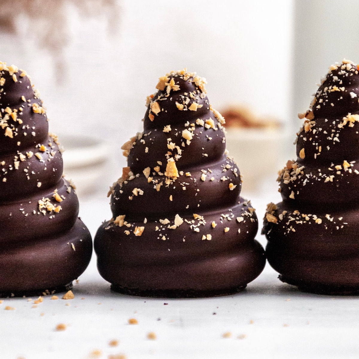 Reeses Peanut Butter Cream Puffs - Julie Marie Eats