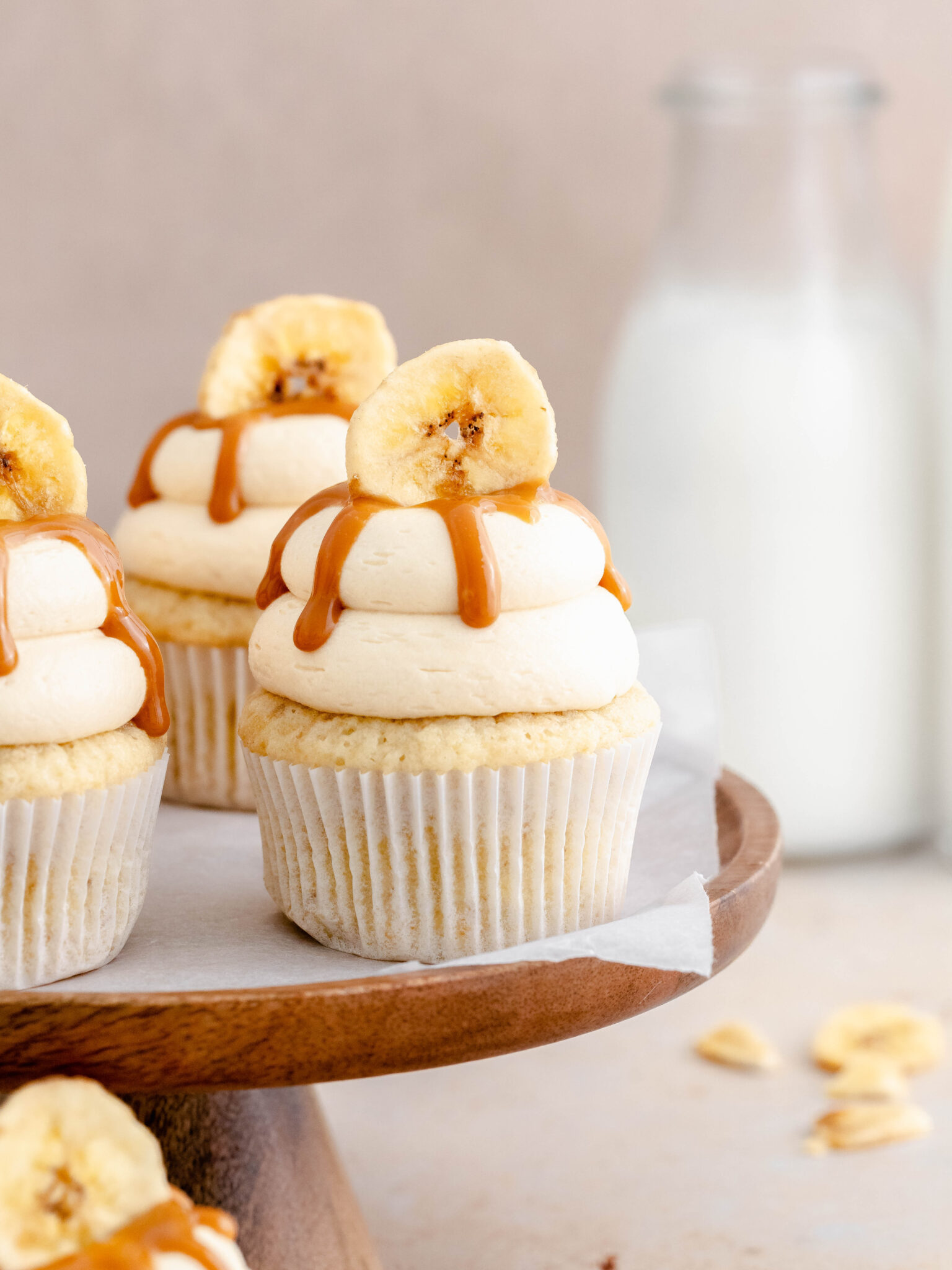 Banoffee Cupcakes - Julie Marie Eats