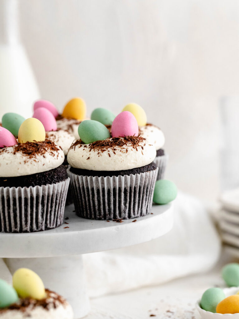 Mini Eggs Cupcakes - Julie Marie Eats