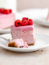 Raspberry Cheesecake - Julie Marie Eats