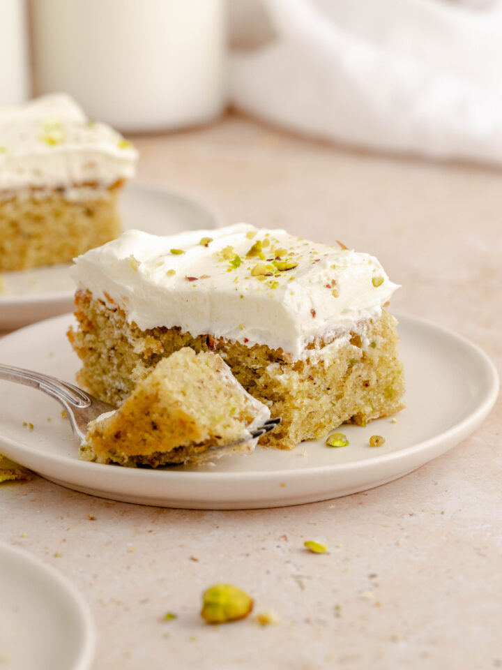 Lemon Pistachio Cake - Julie Marie Eats