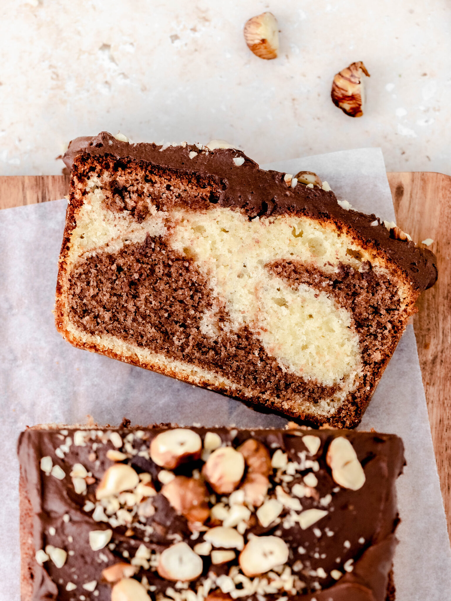 Nutella Loaf Cake - Julie Marie Eats