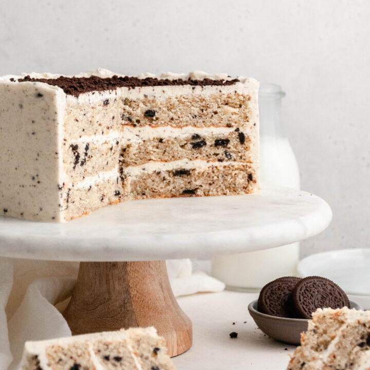 Oreo Layer Cake - Julie Marie Eats