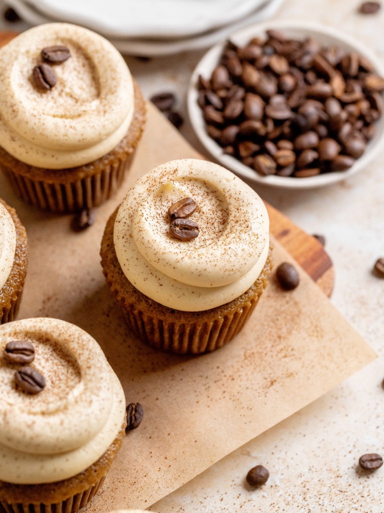 Coffee Cupcakes - Julie Marie Eats