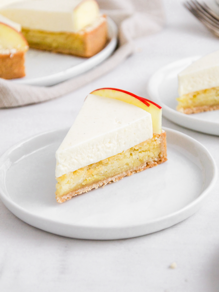 Apple Mousse Tart - Julie Marie Eats
