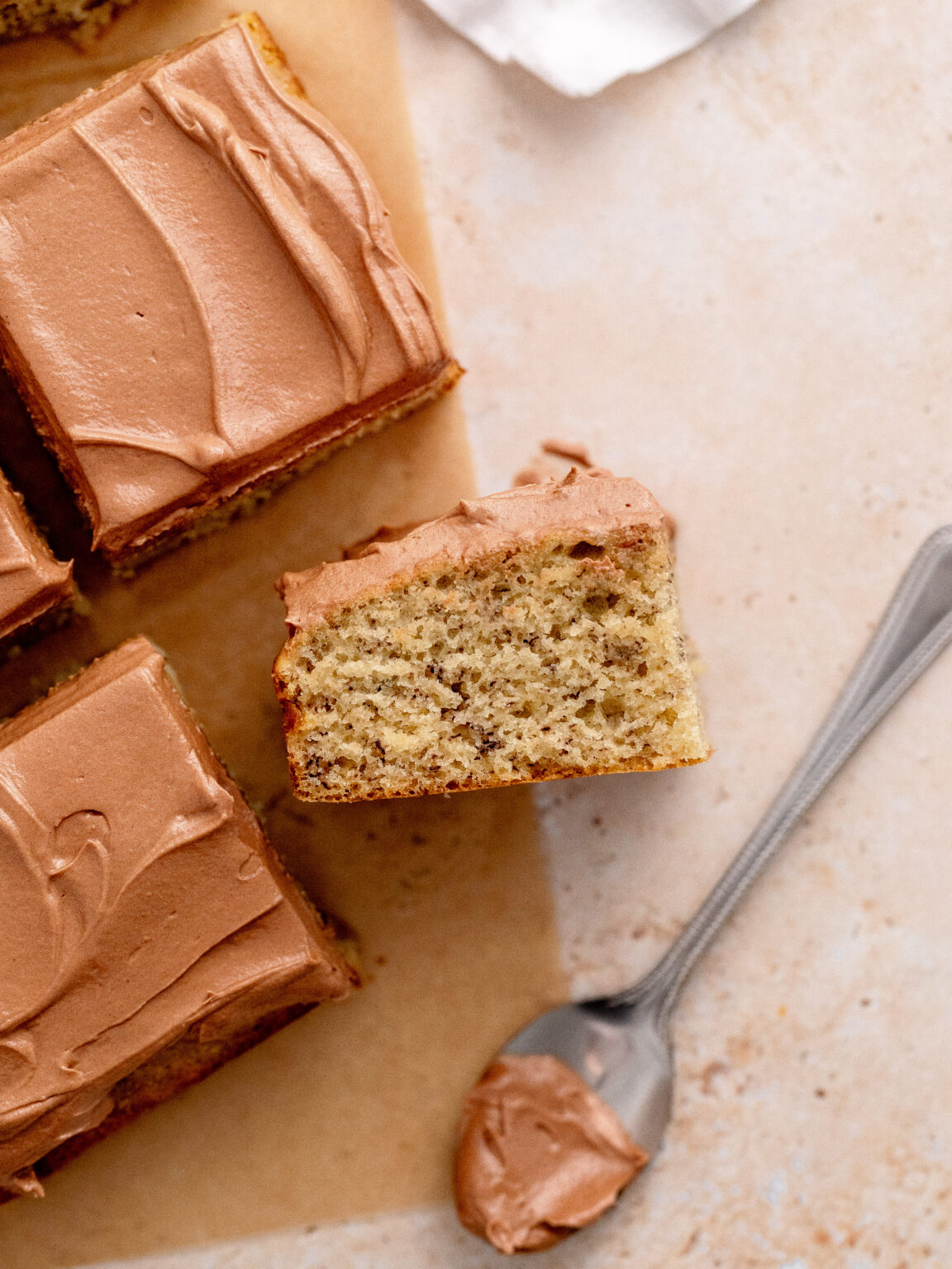 Banana Sponge Cake - Julie Marie Eats