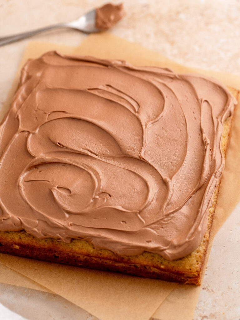 Banana Sponge Cake - Julie Marie Eats