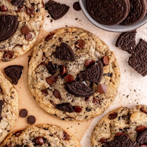 Oreos Chocolate Chip Cookies - Julie Marie Eats