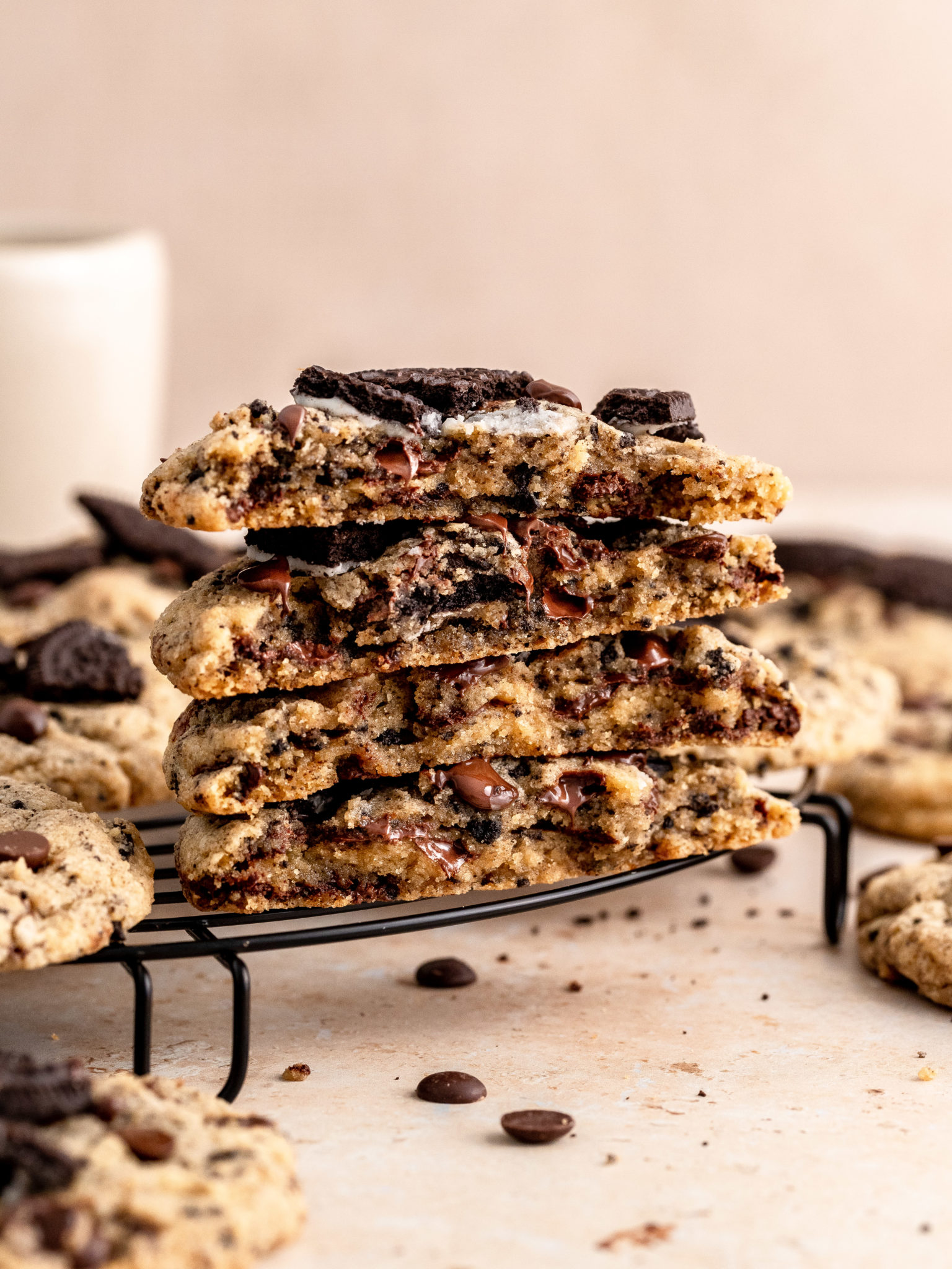 Oreos Chocolate Chip Cookies - Julie Marie Eats