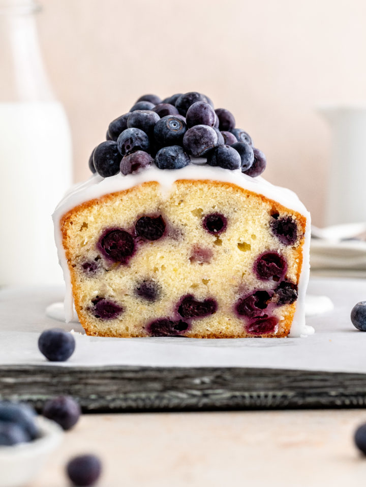 Blueberry Pound Cake - Julie Marie Eats
