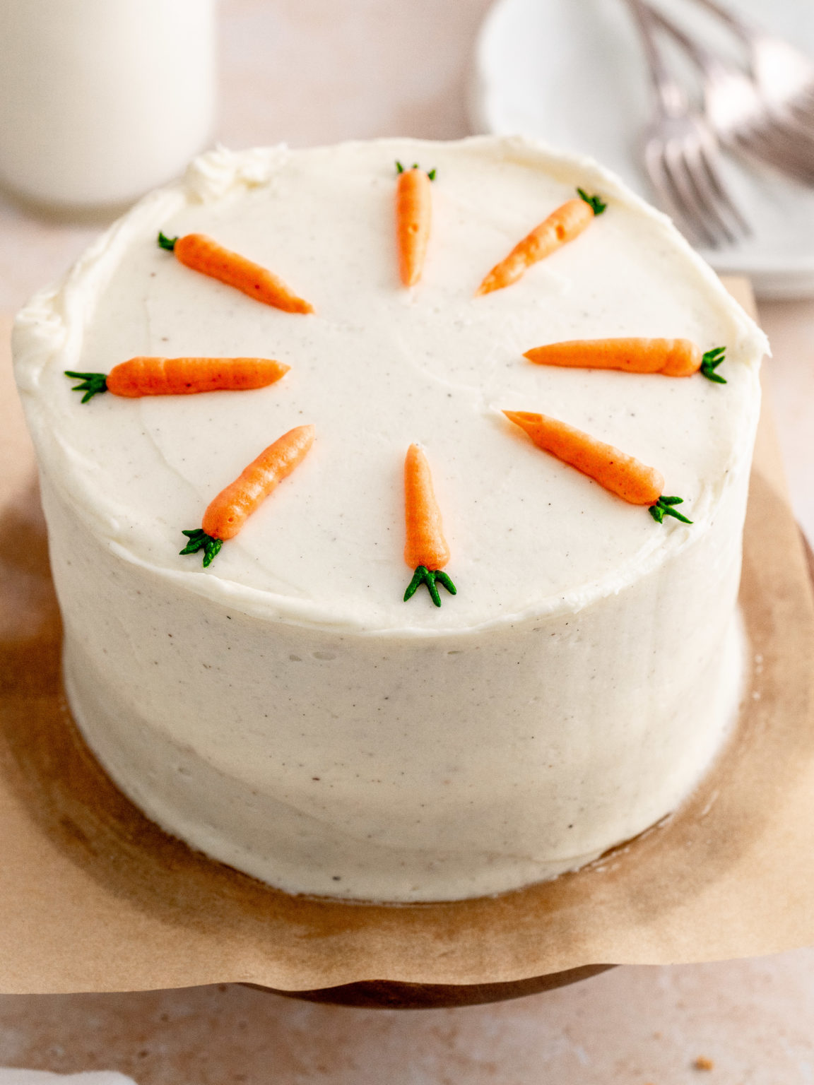 Mini Carrot Cake - Julie Marie Eats