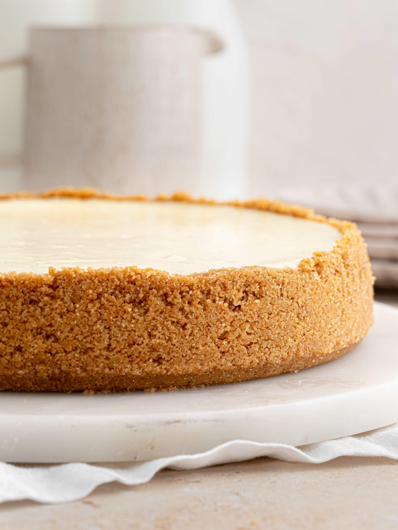 Vanilla Cheesecake - Julie Marie Eats