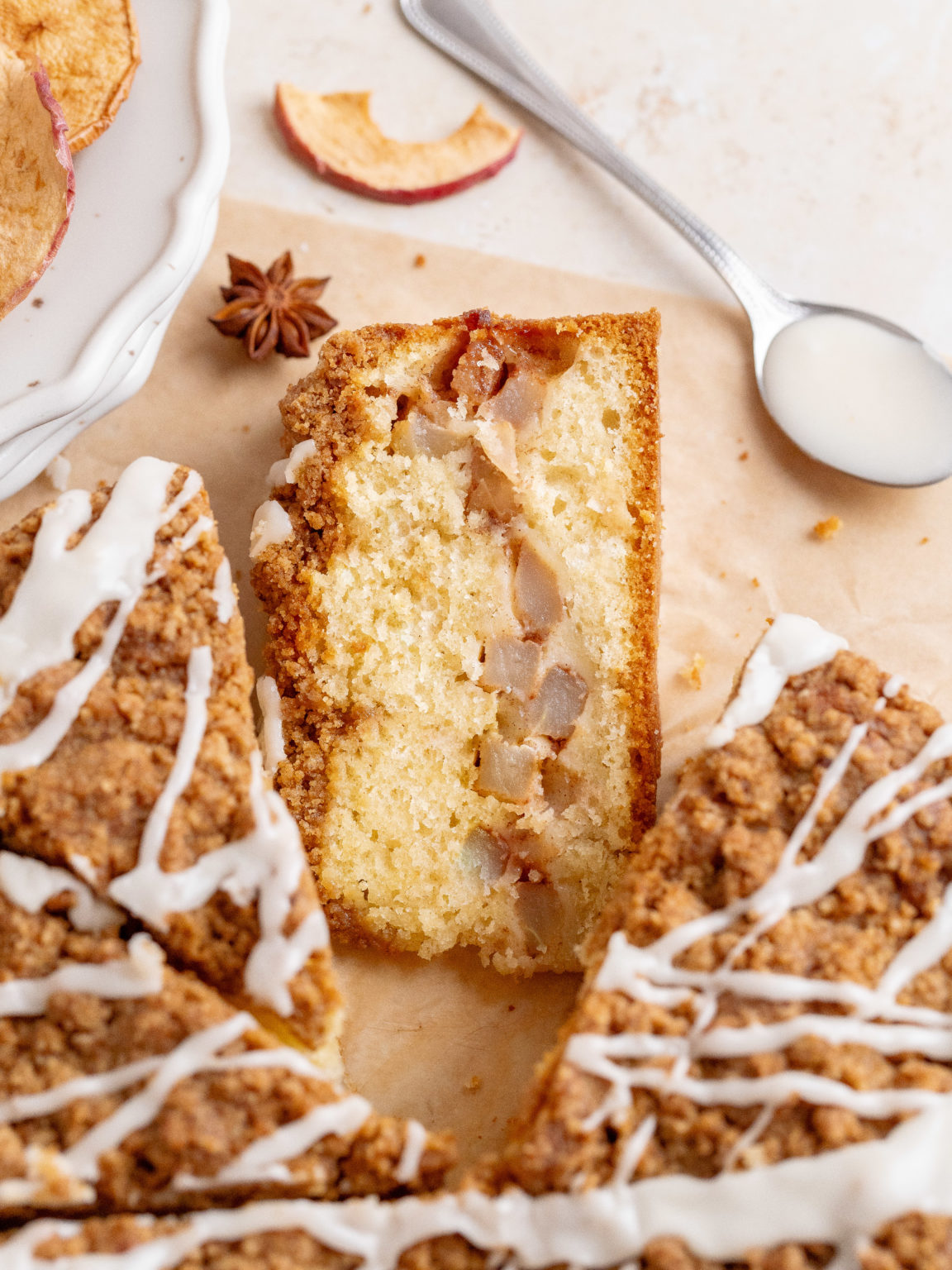 Apple Crumb Cake - Julie Marie Eats