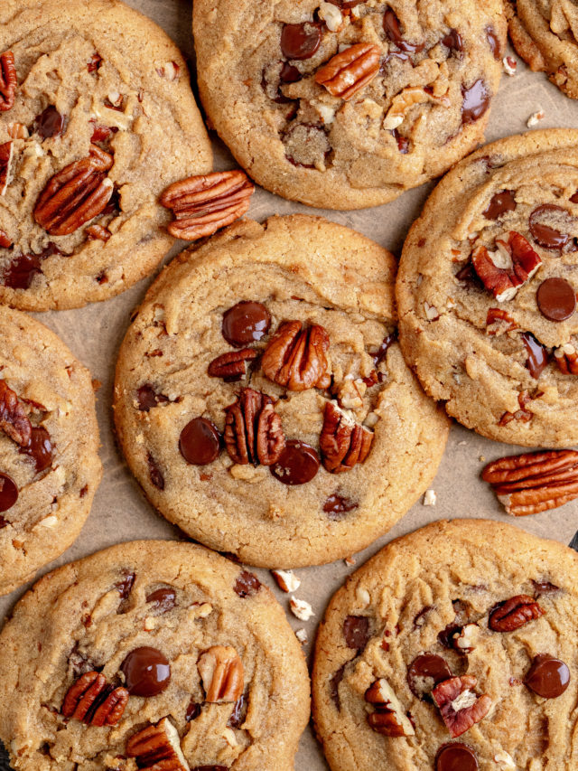 Chocolate Chip Pecan Cookies - Julie Marie Eats