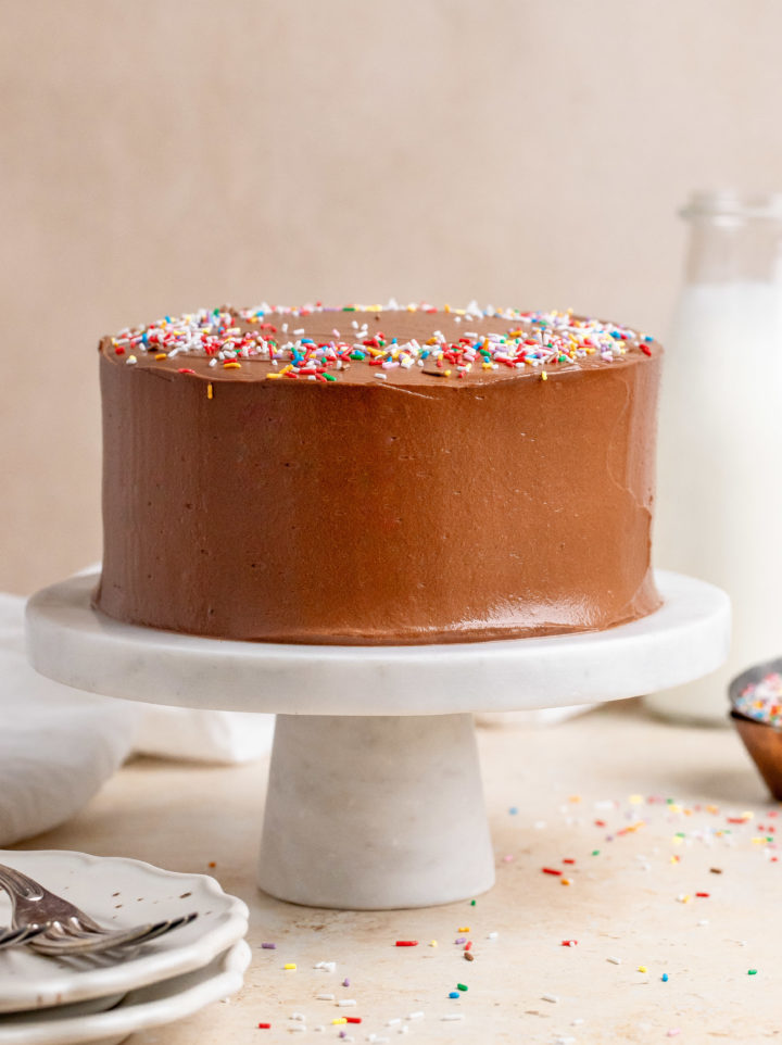 Mini Chocolate Cake - Julie Marie Eats