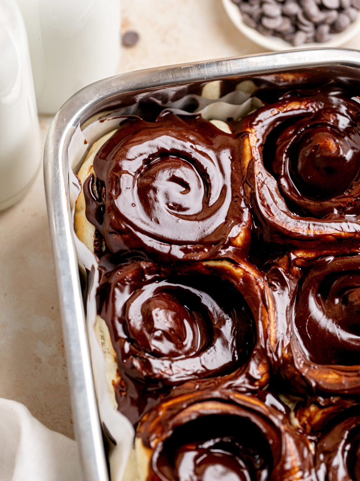 Chocolate Cinnamon Rolls - Julie Marie Eats