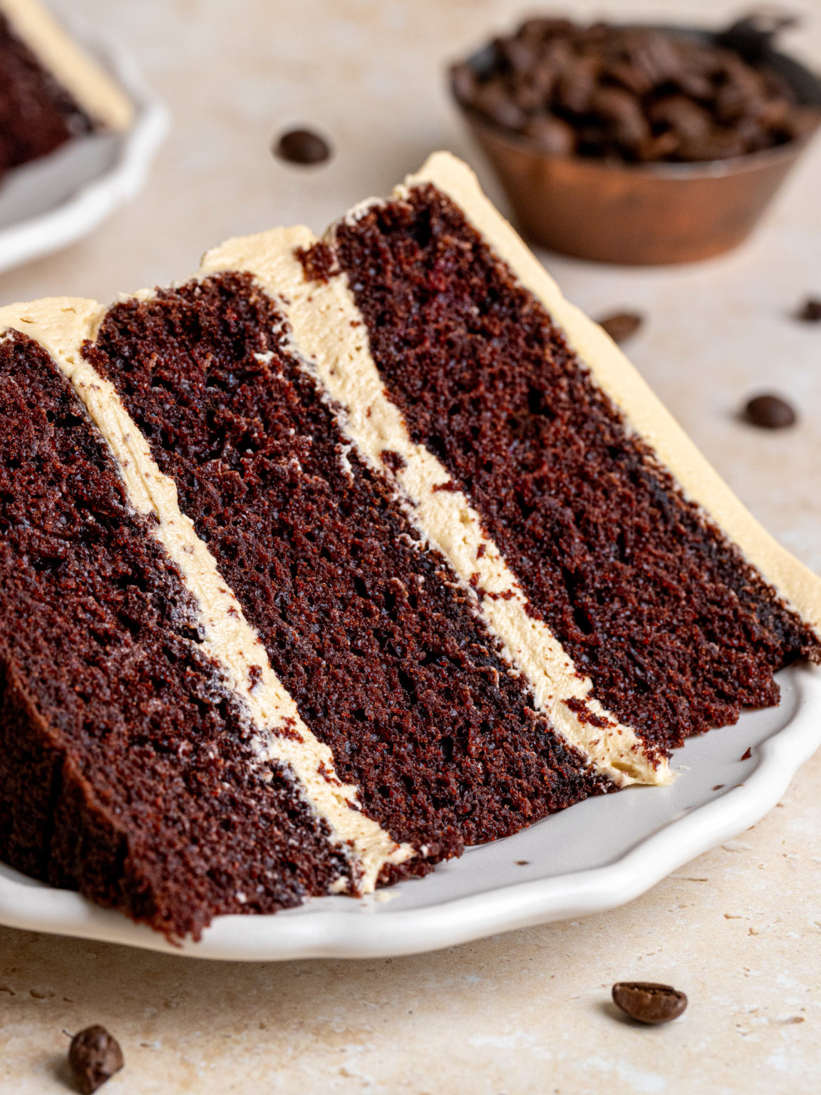 Coffee Chocolate Cake - Julie Marie Eats