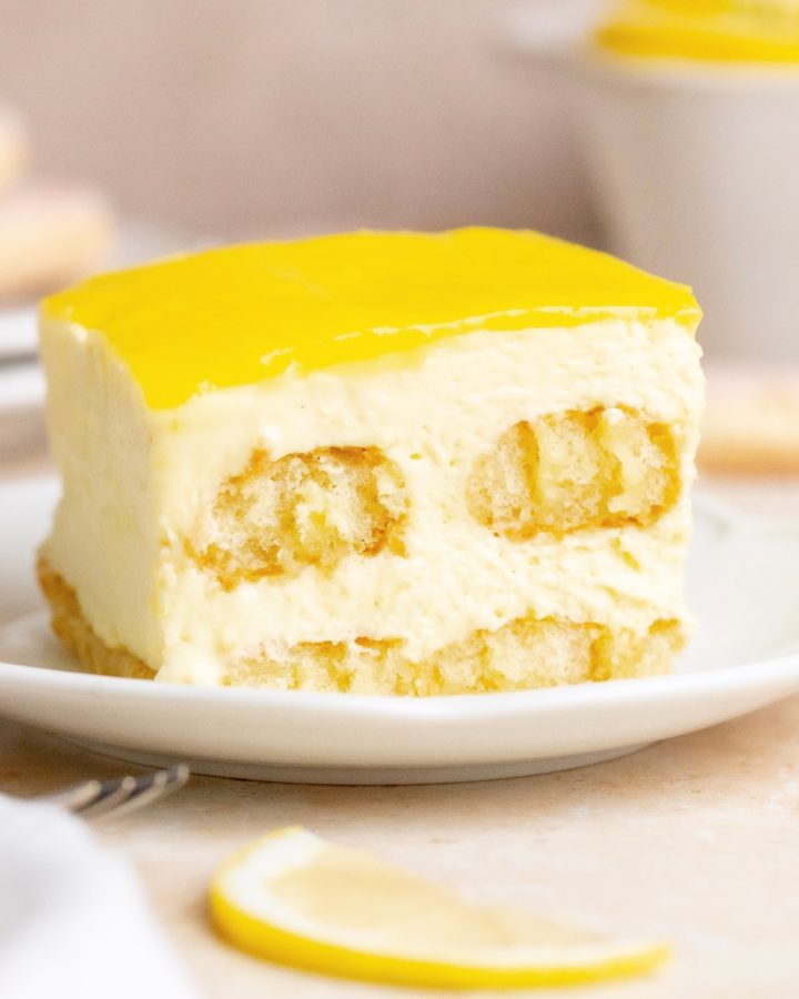 Fresh Raspberry Tiramisu - Julie Marie Eats