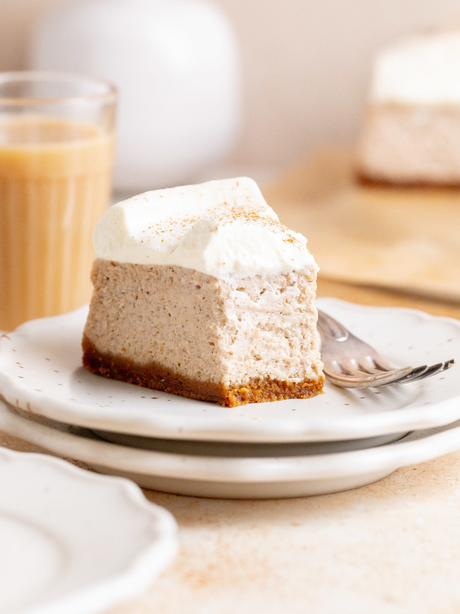 Chai Spice Cheesecake - Julie Marie Eats
