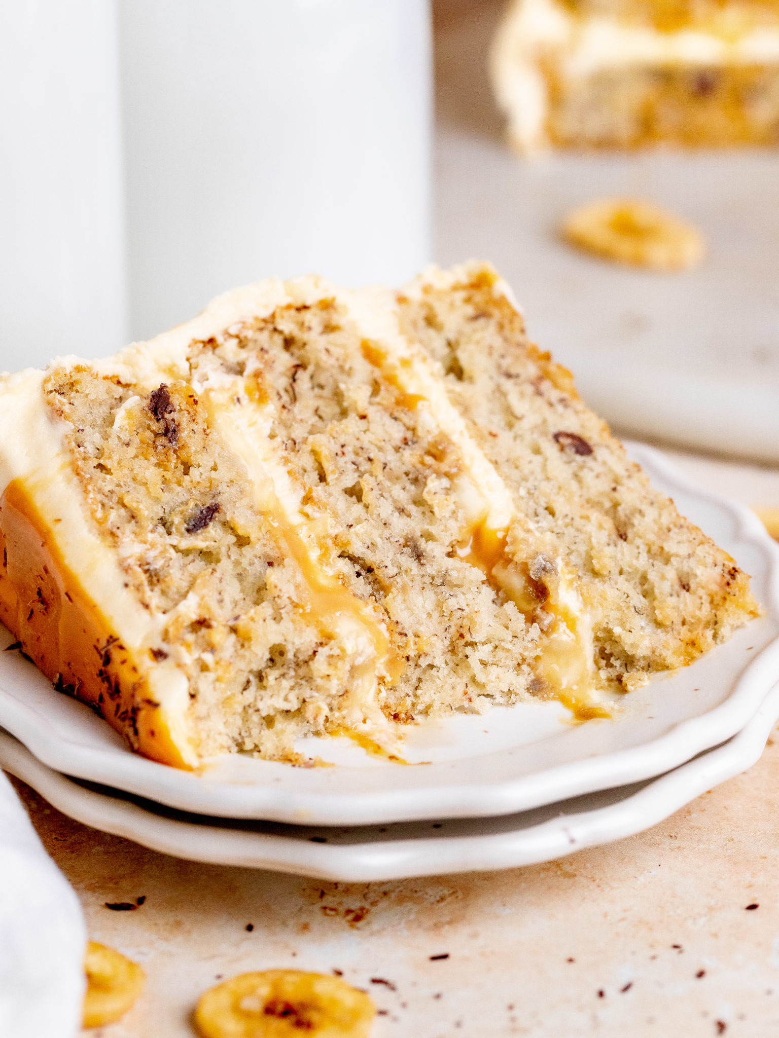 Banoffee Cake - Julie Marie Eats