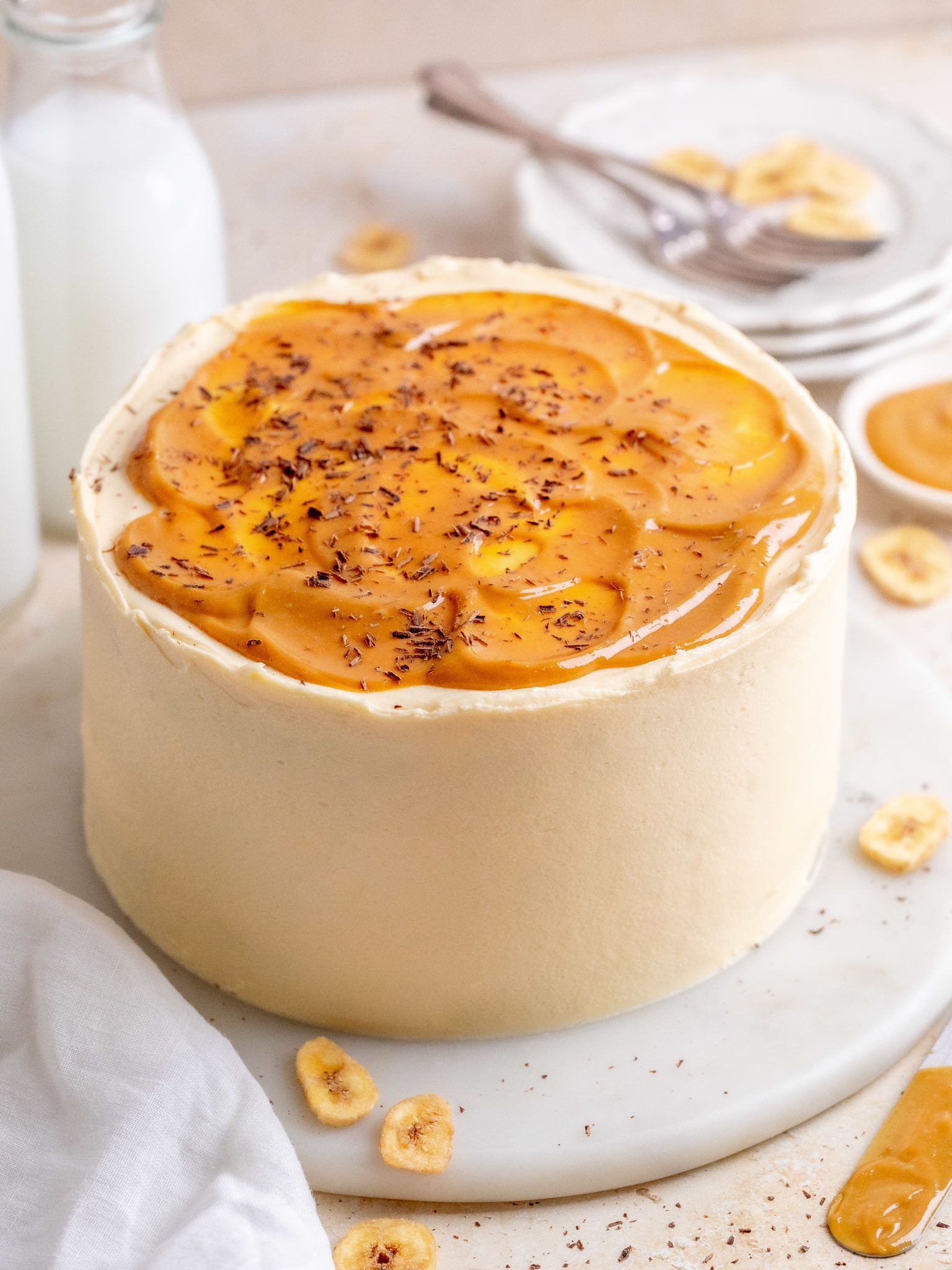 Banoffee Cake - Julie Marie Eats