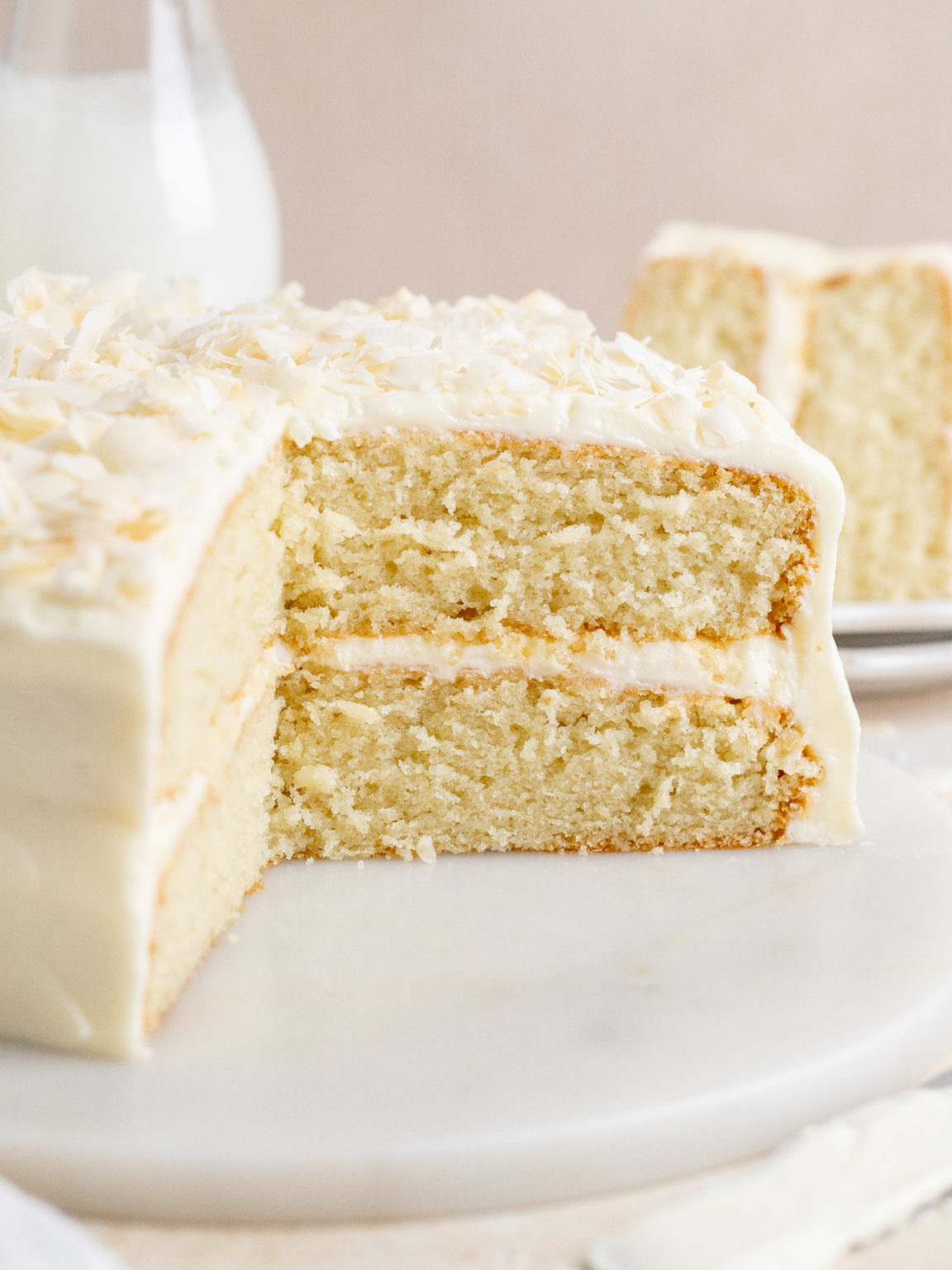 Coconut Cake - Julie Marie Eats