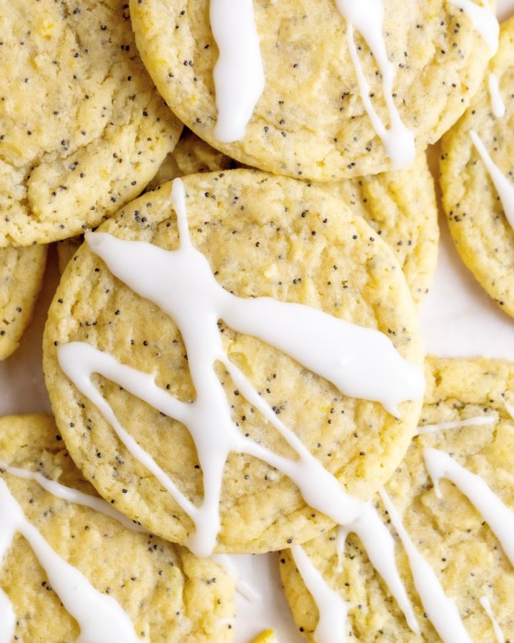 Red Velvet Cookies with Cream Cheese Frosting - Julie Marie Eats