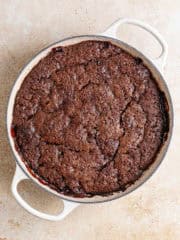 Brown Butter Hot Fudge Cake - Julie Marie Eats