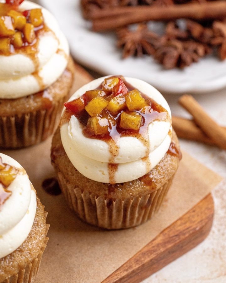 Biscoff Cupcakes - Julie Marie Eats