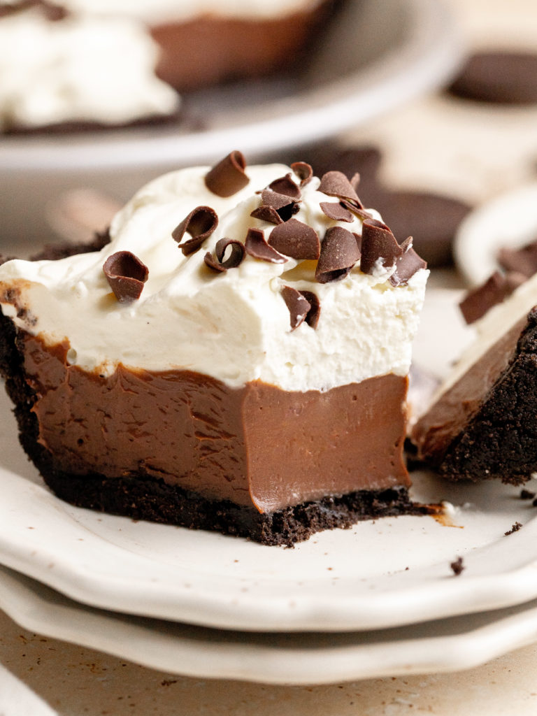 Chocolate Coffee Pie - Silky Chocolate Coffee Pastry Cream and Whipped ...