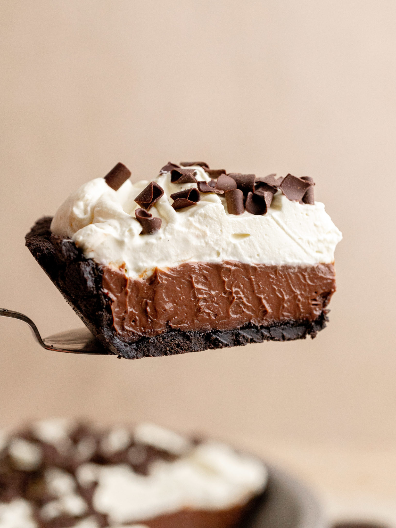 Chocolate Coffee Pie - Silky Chocolate Coffee Pastry Cream and Whipped ...